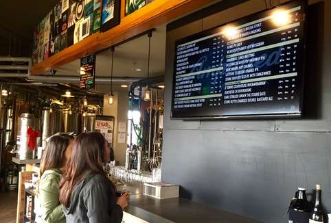 Digital Drink Menus - TapHunter