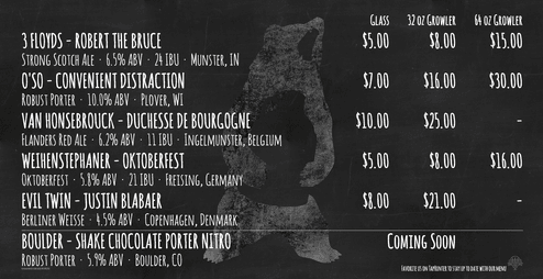 Digital Drink Menus - TapHunter