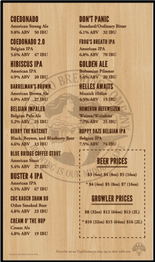 Digital Drink Menus - TapHunter