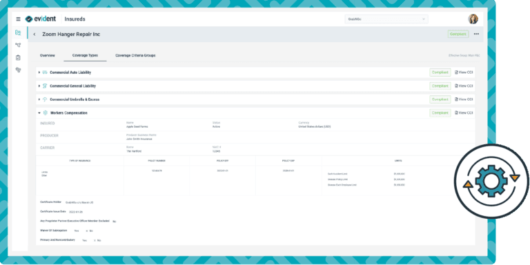 COI Tracking Software