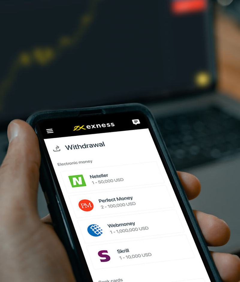 Invest in the global markets with Exness