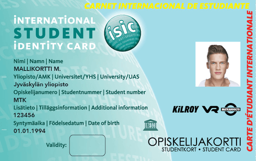 Student card? Frank.