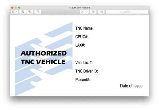 Lyft | Get Your LAX Permit
