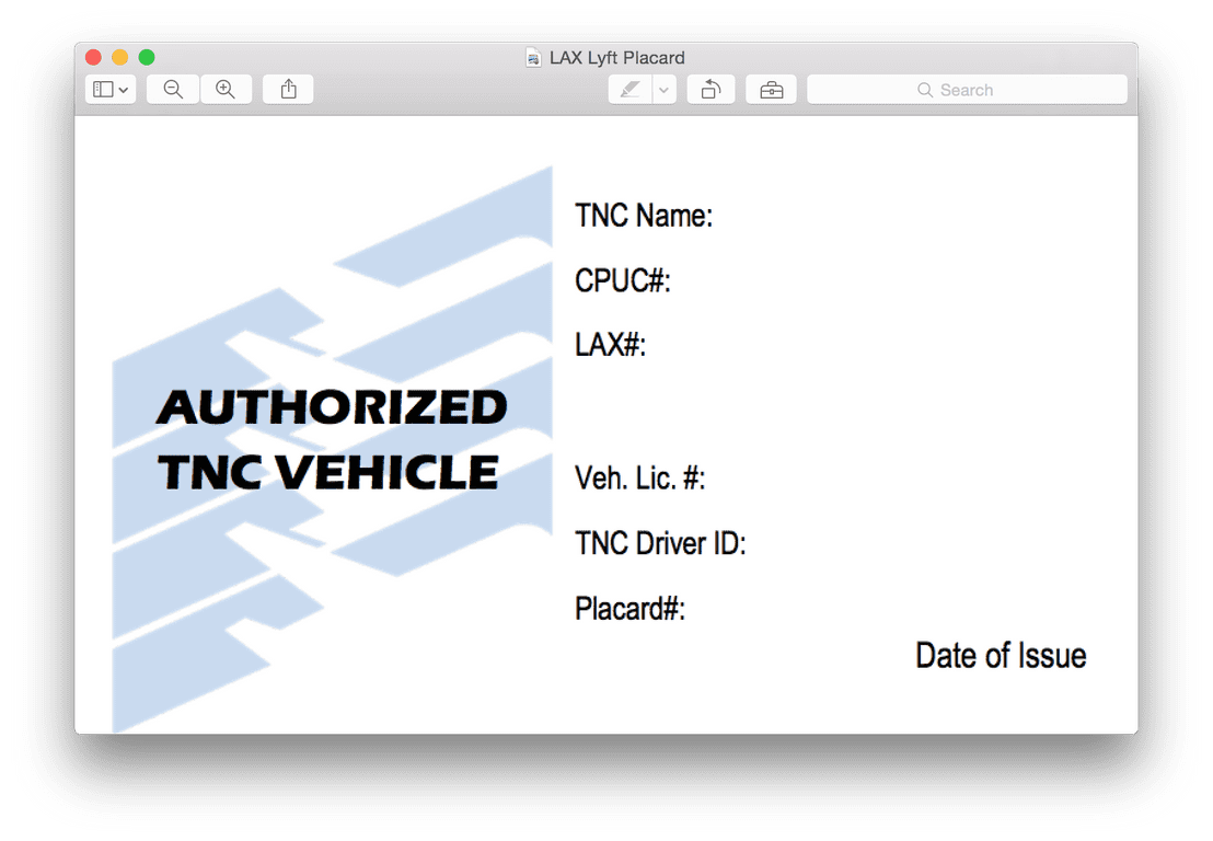 Lyft | Get Your LAX Permit