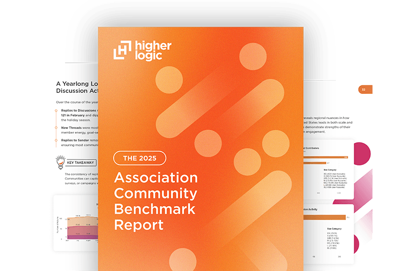 Higher Logic's 2025 Association Community Benchmark Report