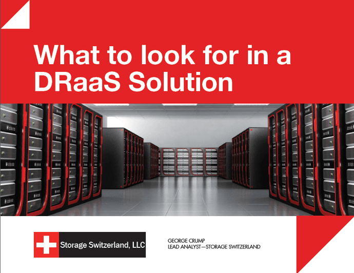 Ebook: What to look for in a DRaaS Solution