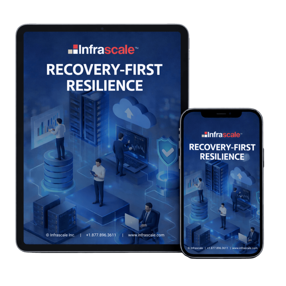 Recovery-First Resilience eBook | Reduce Downtime & Ransomware Risk