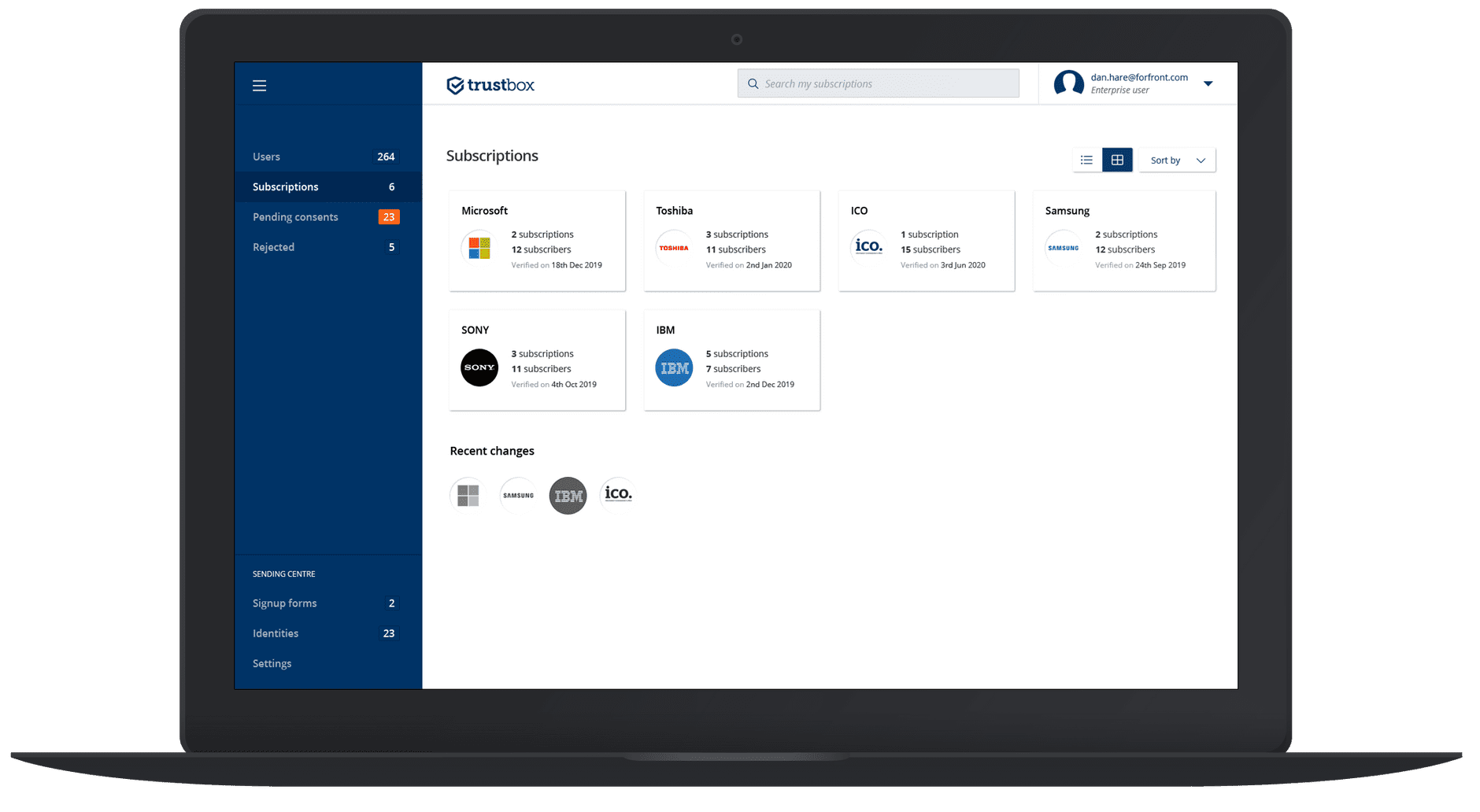 Trustbox - trust in your inbox