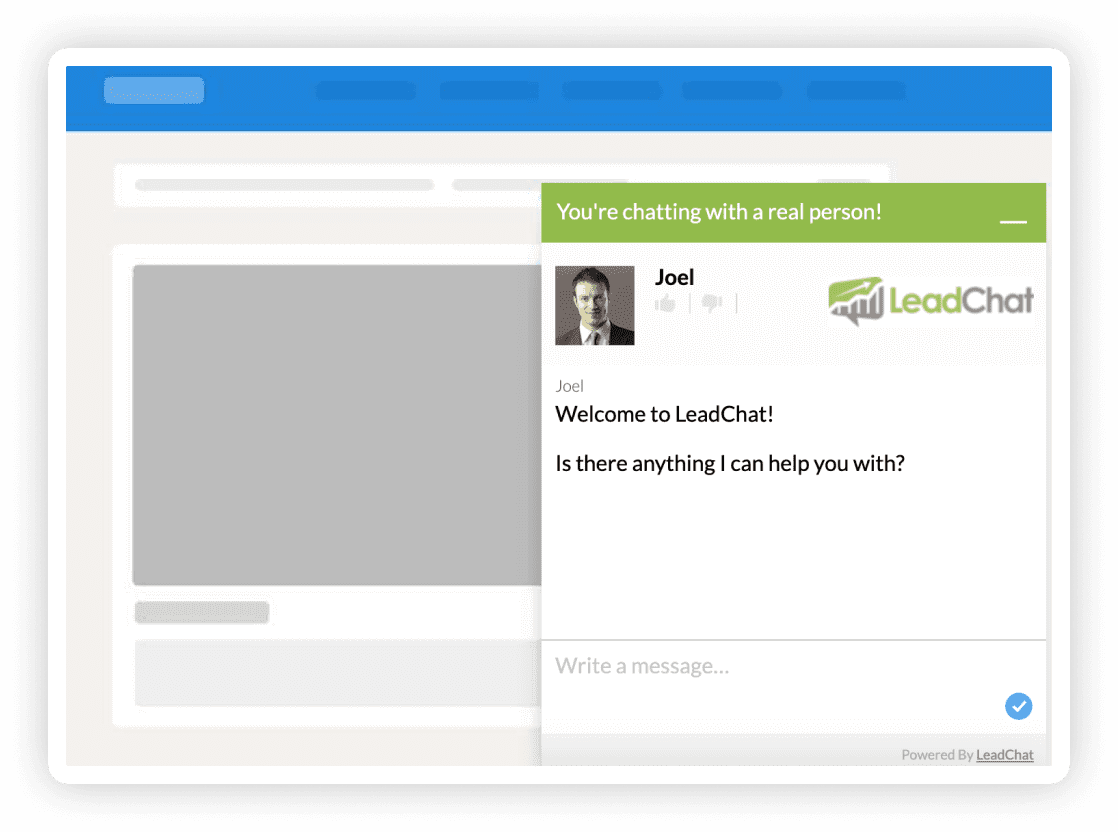 LeadChat™ - 24/7 Live Chat Lead Generation | Turn Your Visitors Into Leads