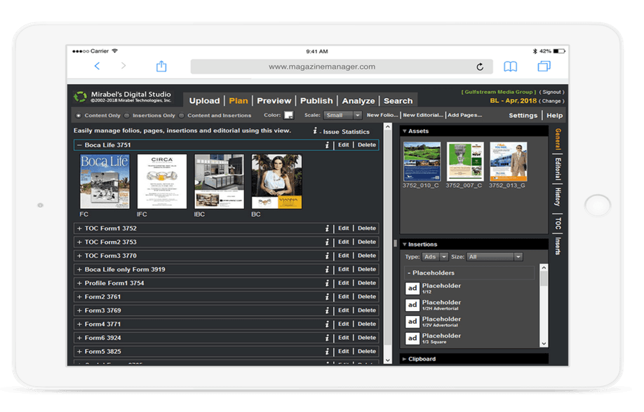 World's Leading Magazine Flat Plan Software