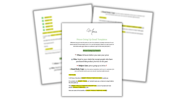 44 Fill-In-The-Blank Money-Making Email Templates