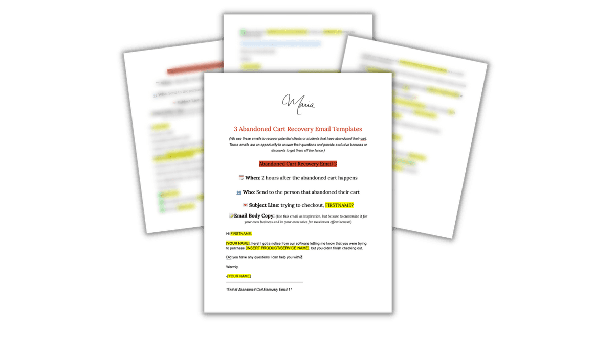 44 Fill-In-The-Blank Money-Making Email Templates