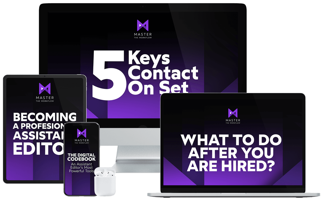 Become a Professional Feature Film Assistant Editor