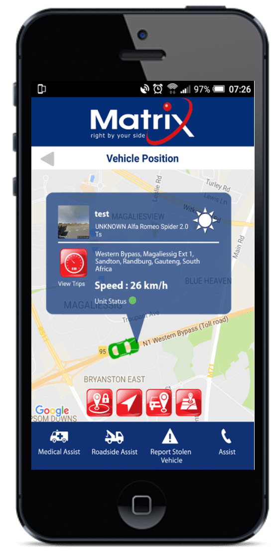 Matrix™ Car Tracker