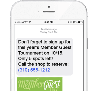 MemberText: Text Marketing for Social, Golf & Country Clubs