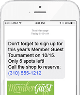 MemberText: Text Marketing for Social, Golf & Country Clubs