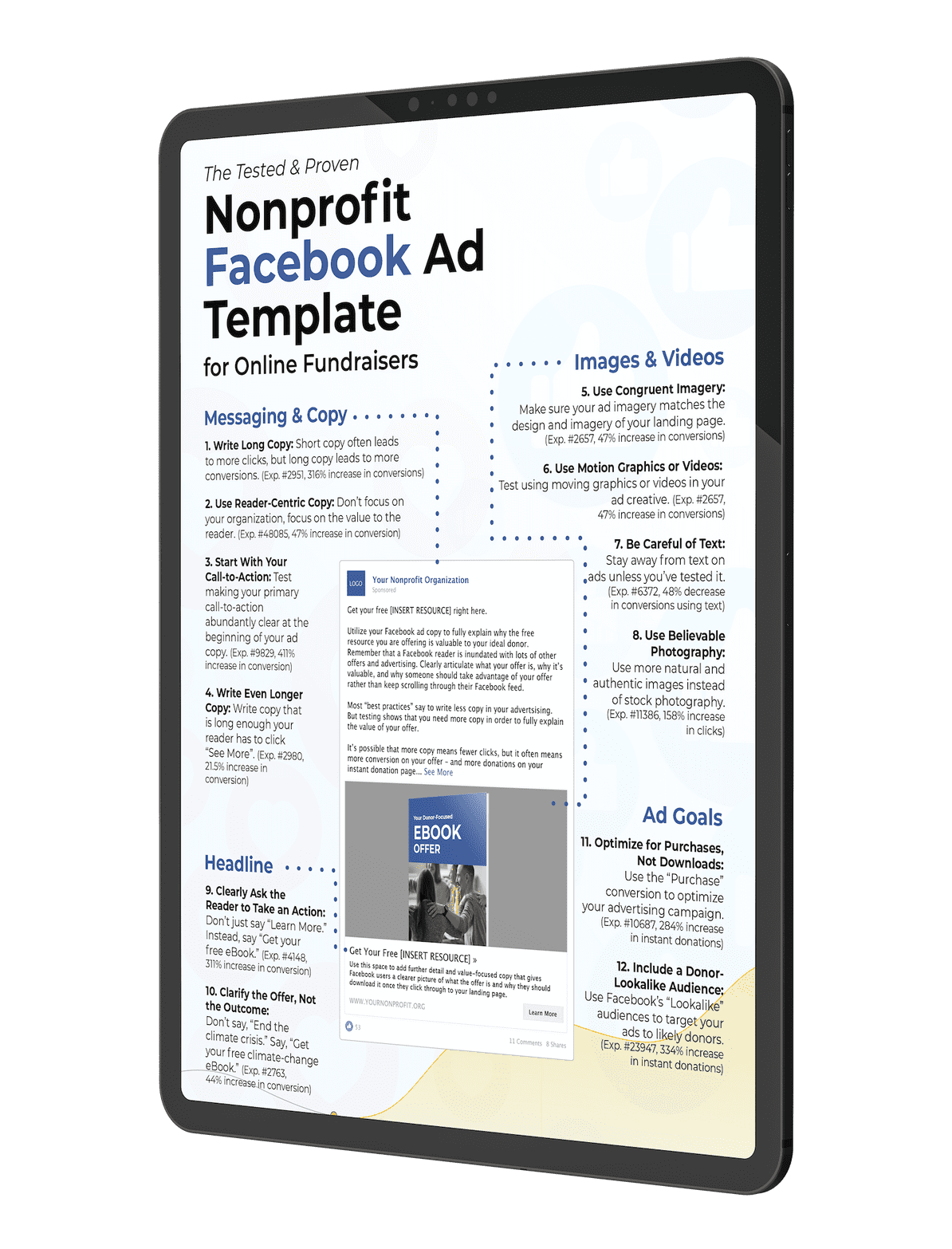 Facebook Ad Template | NextAfter.com