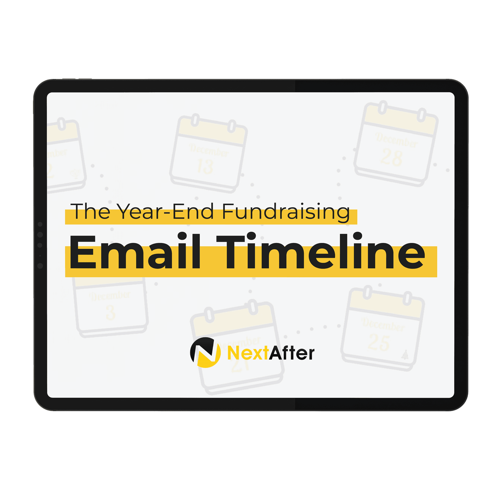 Year-End Fundraising Email Timeline | NextAfter.com
