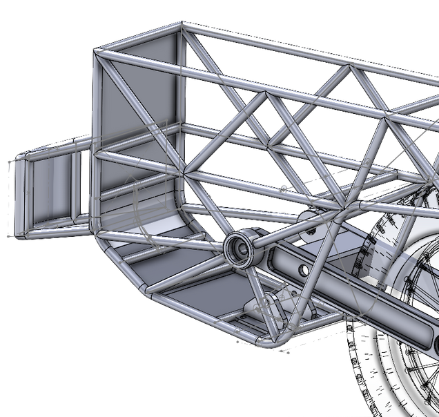 PASQ — Single-Wheel Motorcycle Trailers for ADVs