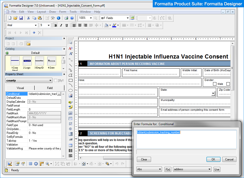 Design the e-forms your organization needs