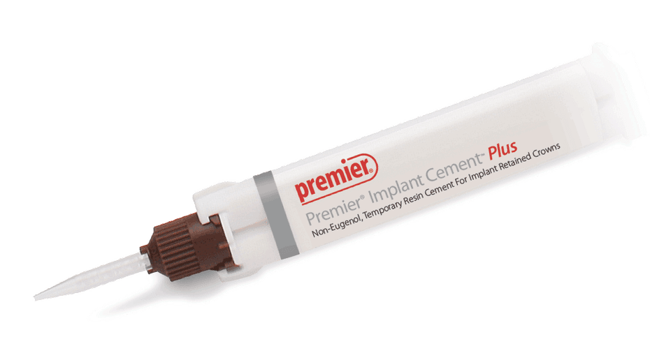 Premier Implant Cement Plus - Non-Eugenol, Temporary Resin Cement for ...