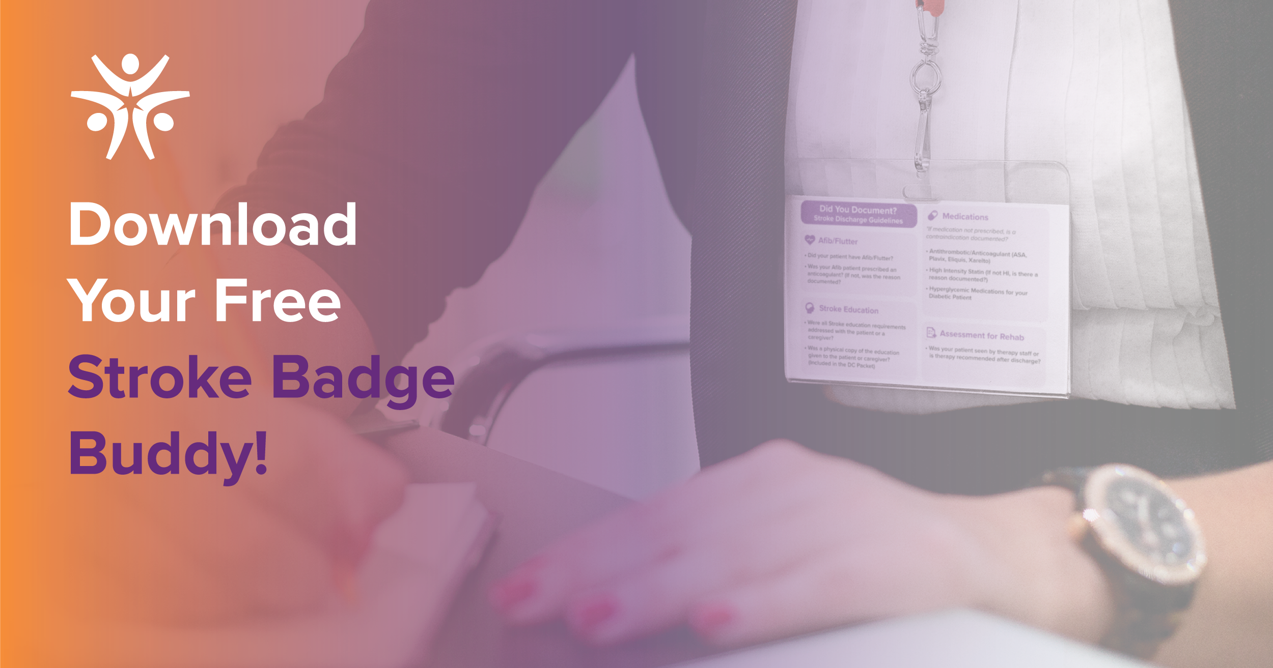 Stroke Badge Buddy | Registry Partners