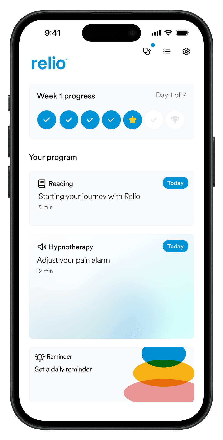 Relio: Back Pain Management