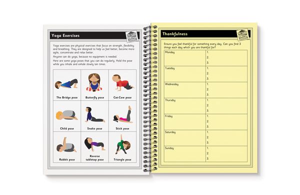 Planner Wellbeing Pages | School Planner Company