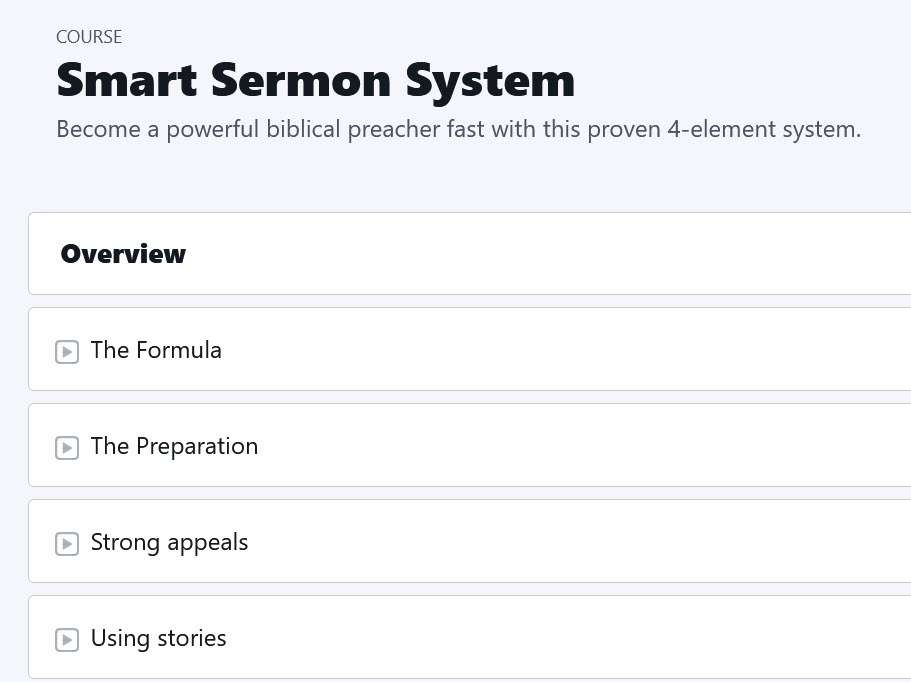 Smart Sermon Workbook