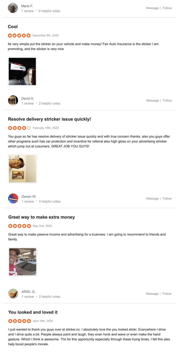 Stickr - Get Paid To Advertise On Your Car