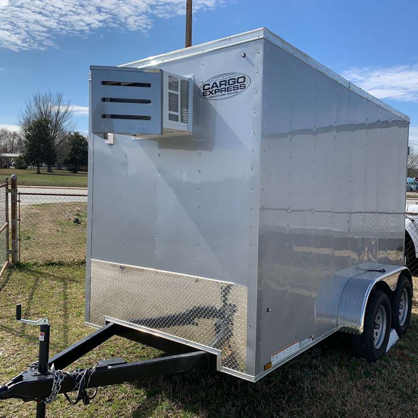 Insulated mobile coolers are finished with FRP, creating seamless walls ...