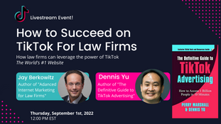 Tik Tok For Law Firms | Ten Golden Rules