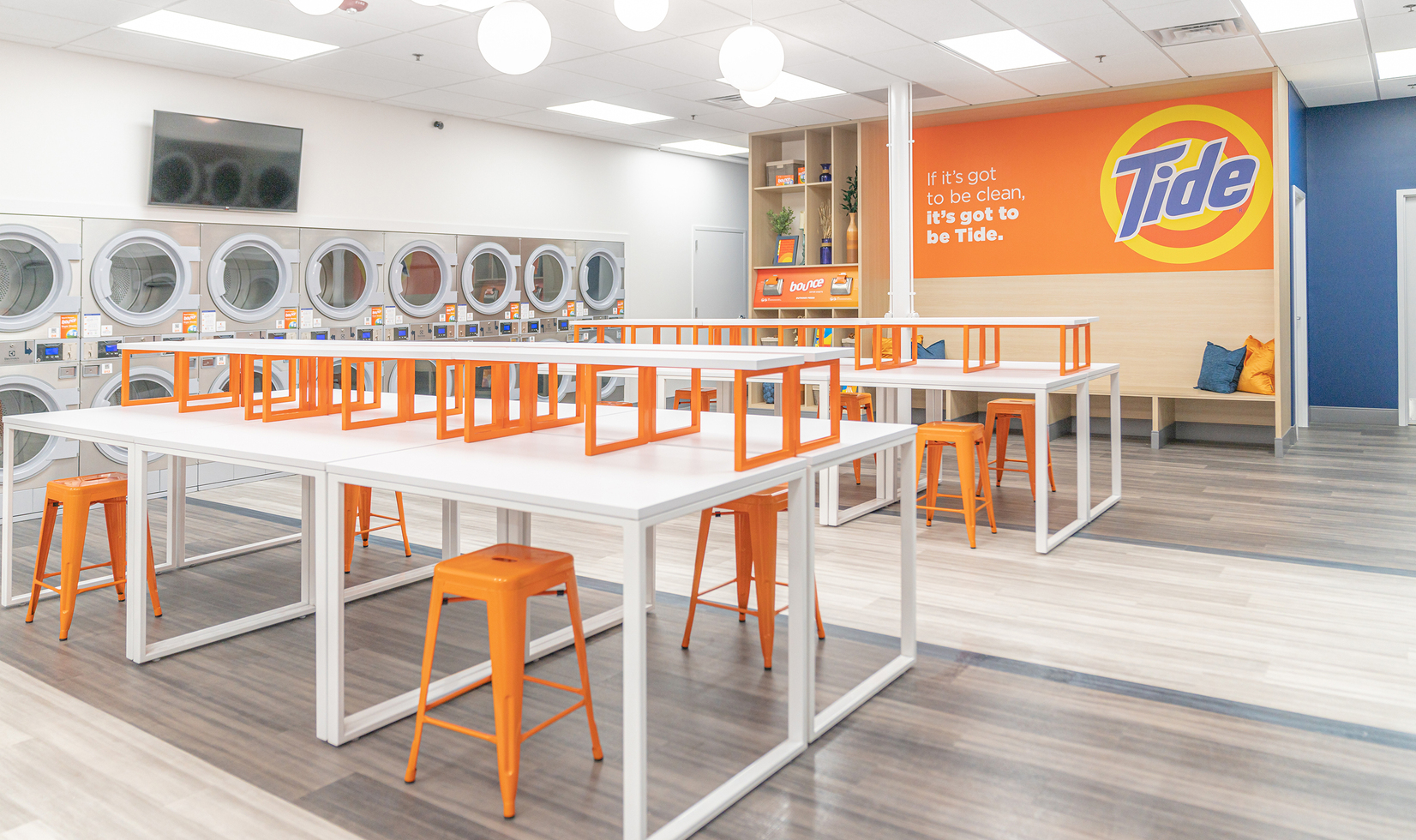Tide Laundromat with Wash and Fold Laundry Services