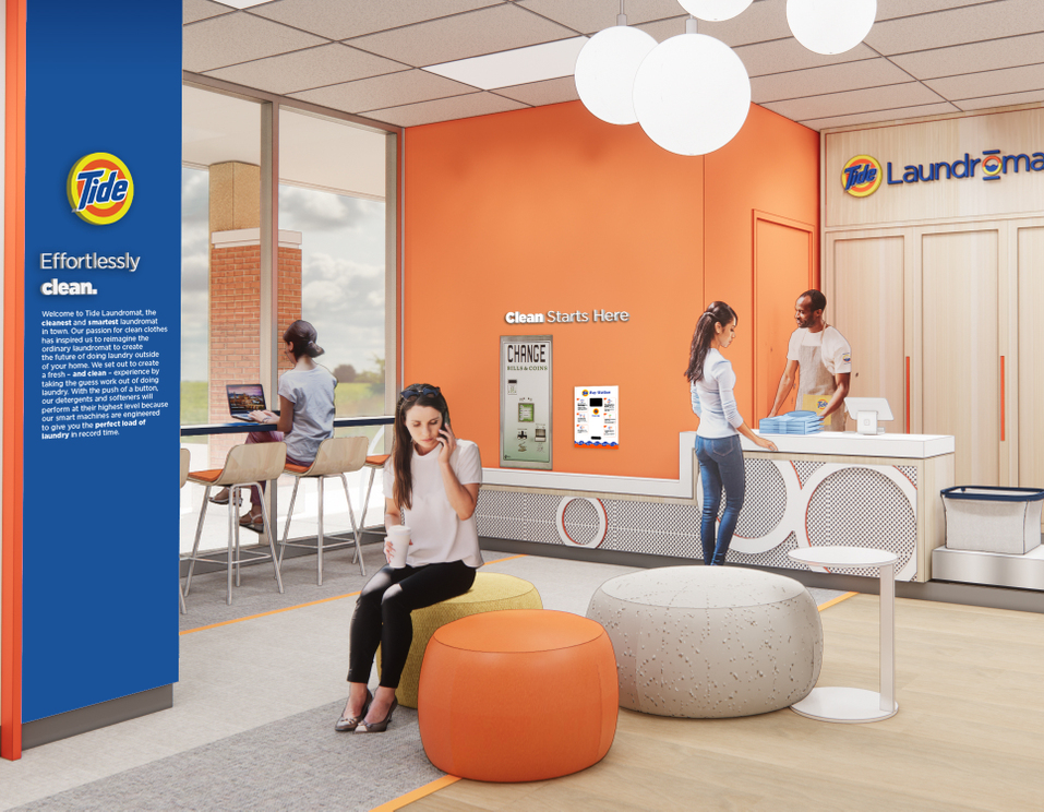 Tide Laundromat with Wash and Fold Laundry Services