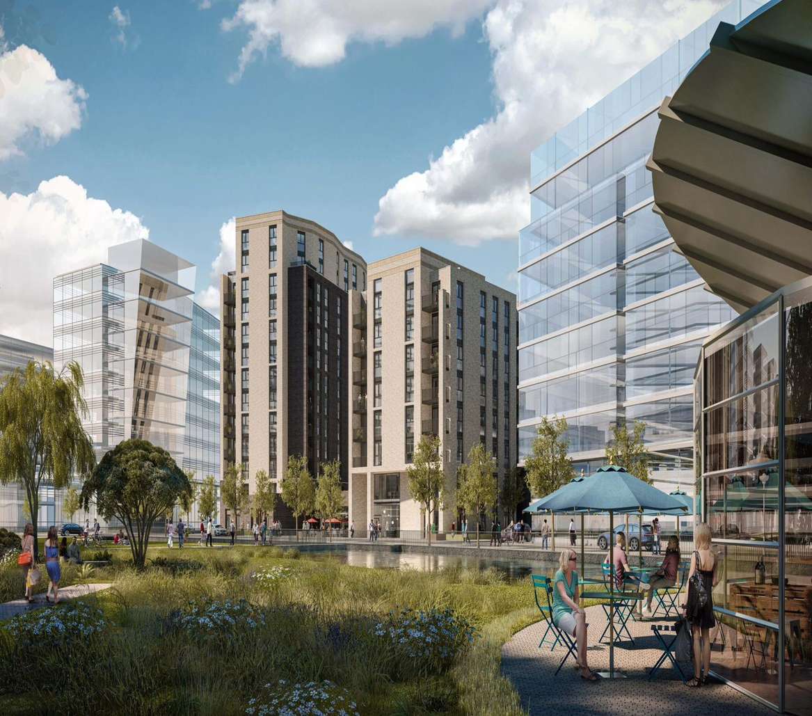 Trafford Waters Manchester | Homes, Offices & Green Spaces on the Waterfront