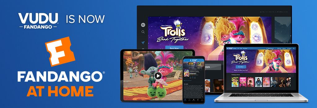 Fandango at Home Rebrand